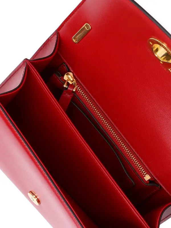 Valentino Garavani Vlogo Chain Shoulder Bag - Red