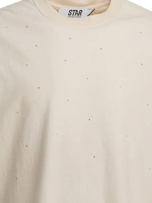 GOLDEN GOOSE Star Printed Crewneck T-shirt