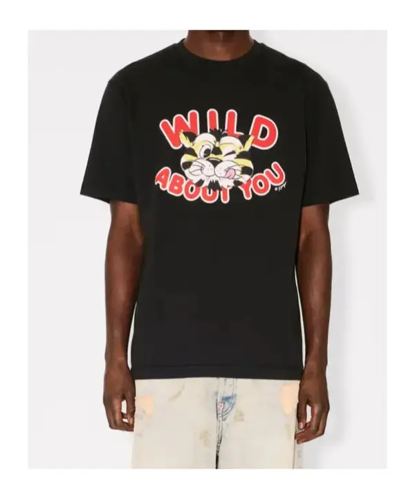 Kenzo Short Sleeved Crewneck T-shirt - Black
