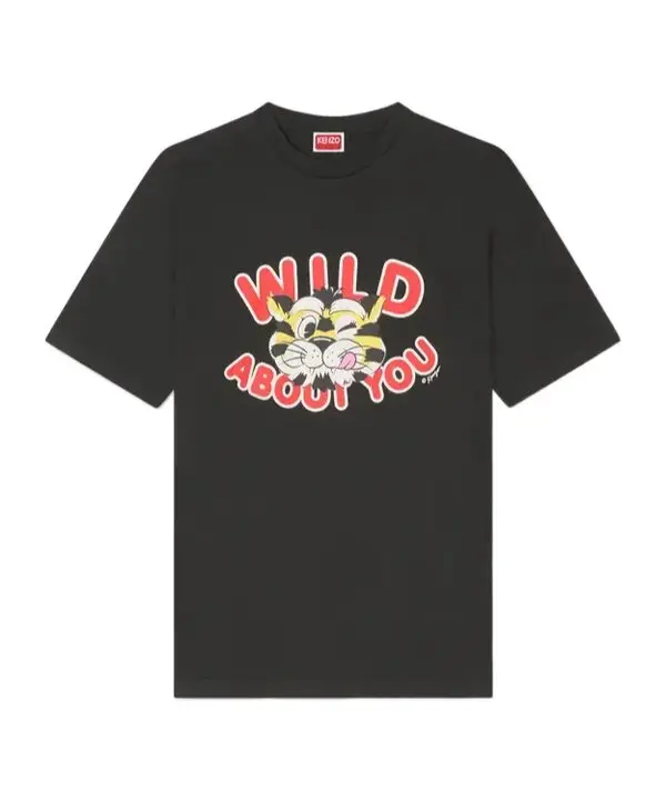 Kenzo Short Sleeved Crewneck T-shirt - Black