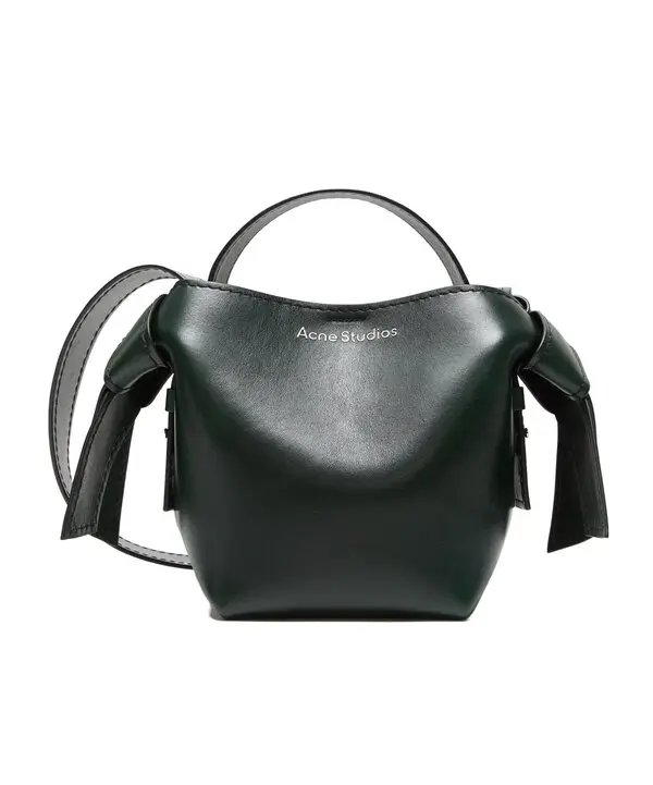Acne Studios Mini Musubi Crossbody Bag - Olive Green