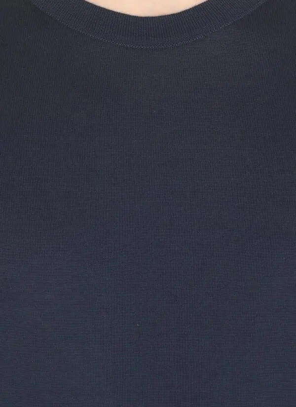 John Smedley Kempton Crew-neck T-shirt - Blue