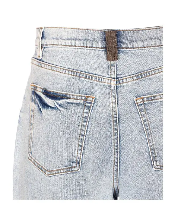 Fabiana Filippi Regular Fit Jeans - White