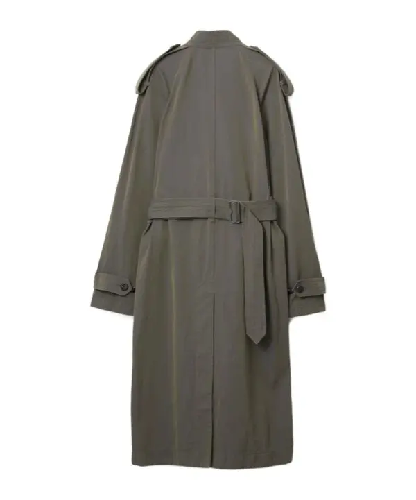 Burberry Cotton-linen Blend Trench Dress