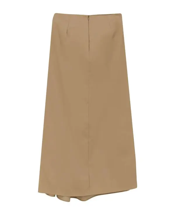 Max Mara Asymmetric Midi Skirt