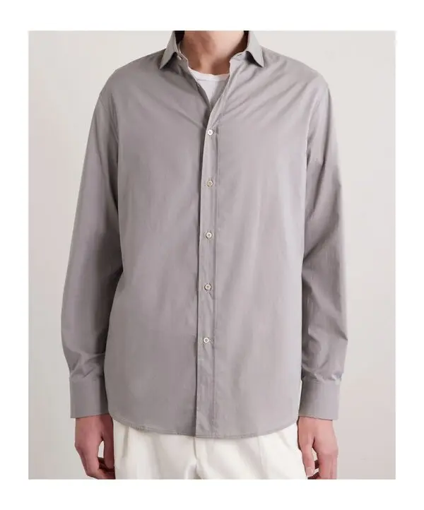 Brunello Cucinelli Long-sleeve Shirt - Gray