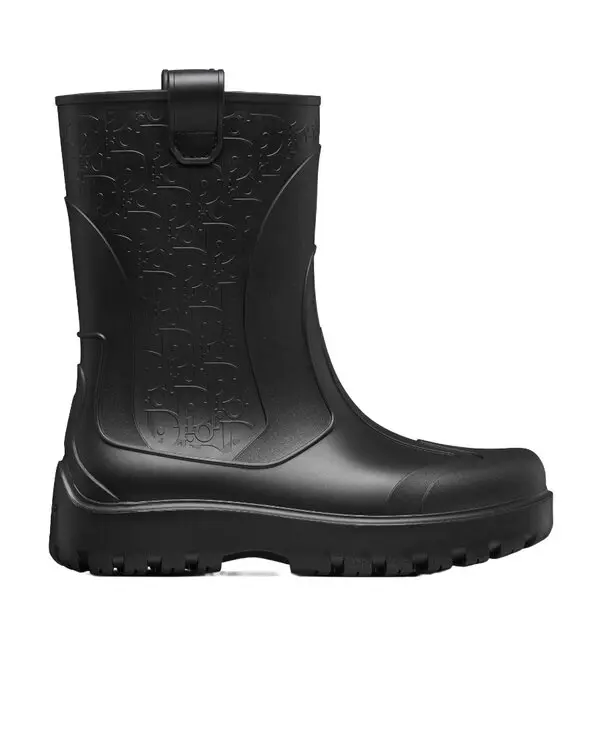 Dior Garden Rain Boots - Black