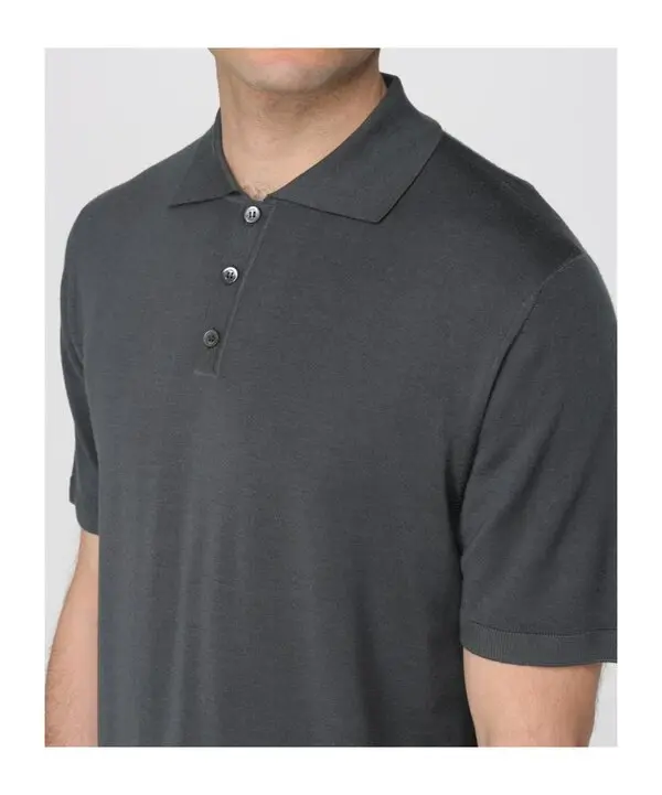 Barena Venezia Knitted Polo Shirt - Black