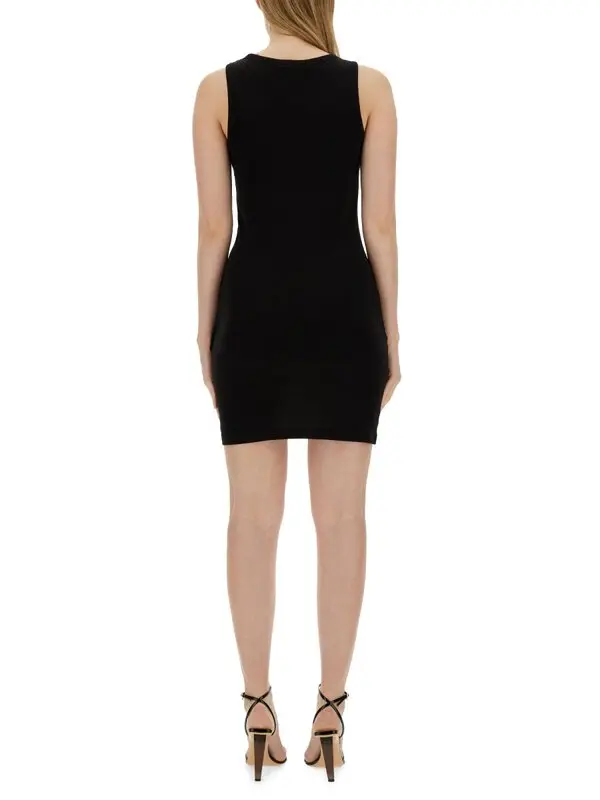 Helmut Lang Ribbed Crewneck Tank Mini Dress
