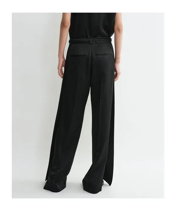 TOTEME Cuff-slit Straight-leg Trousers