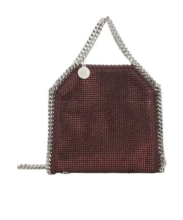 Stella McCartney Falabella Embellished Chain Tote Bag - Black