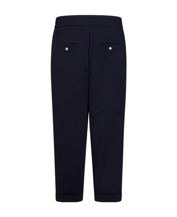 Balmain Cropped Drawstring Trousers