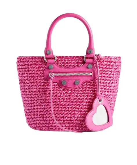 Balenciaga Le Cagole Small Panier Tote Bag