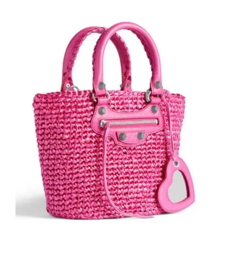 Balenciaga Le Cagole Small Panier Tote Bag