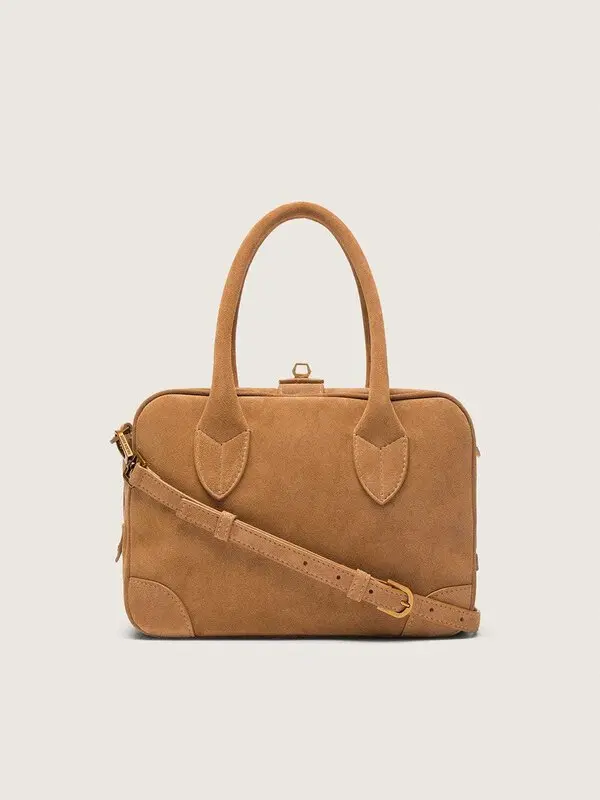 GOLDEN GOOSE Vita Shoulder Bag - Brown