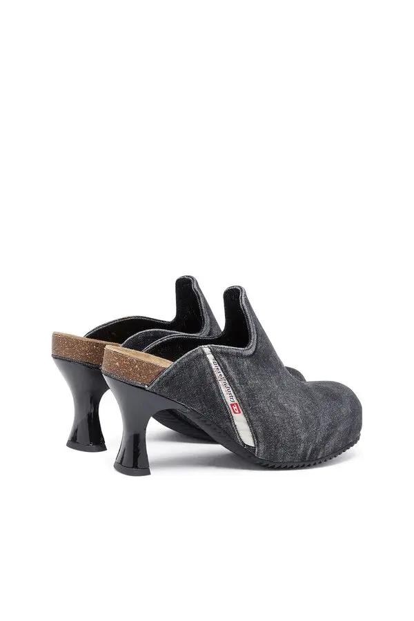 DIESEL® D-woodstock Denim Mules