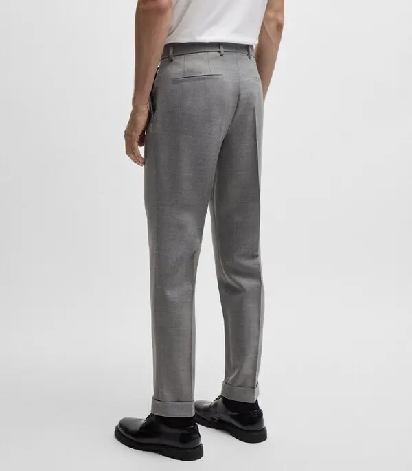 Hugo Boss Logo Detail Casual Pants