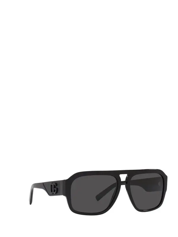 Dolce & Gabbana Square Frame Sunglasses - Black
