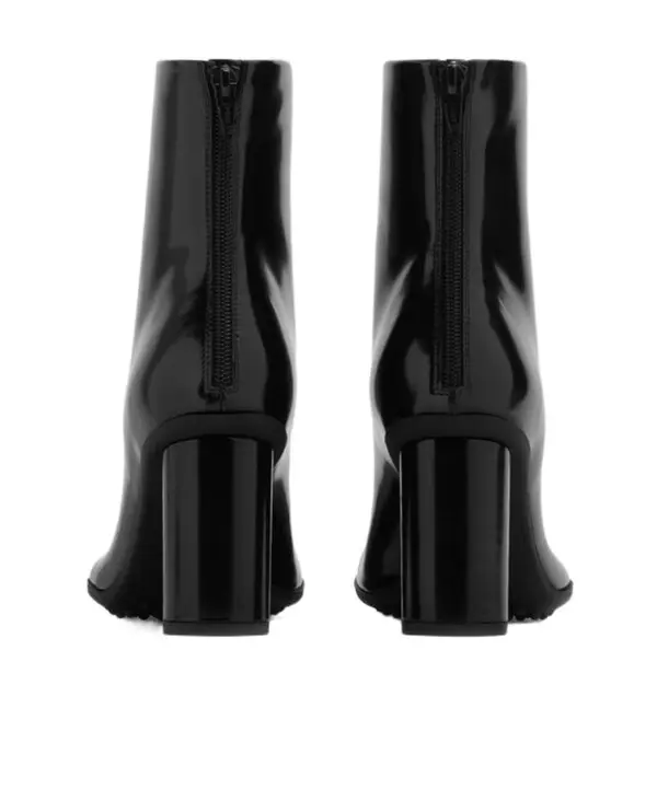 Bottega Veneta Atomic High Heel Ankle Boots - Black