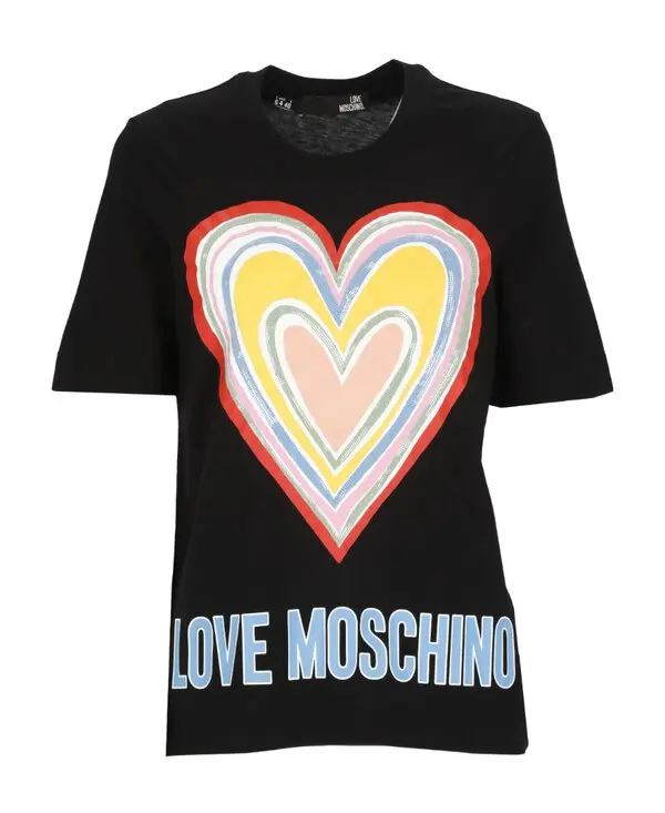 Moschino Heart Print T-shirt