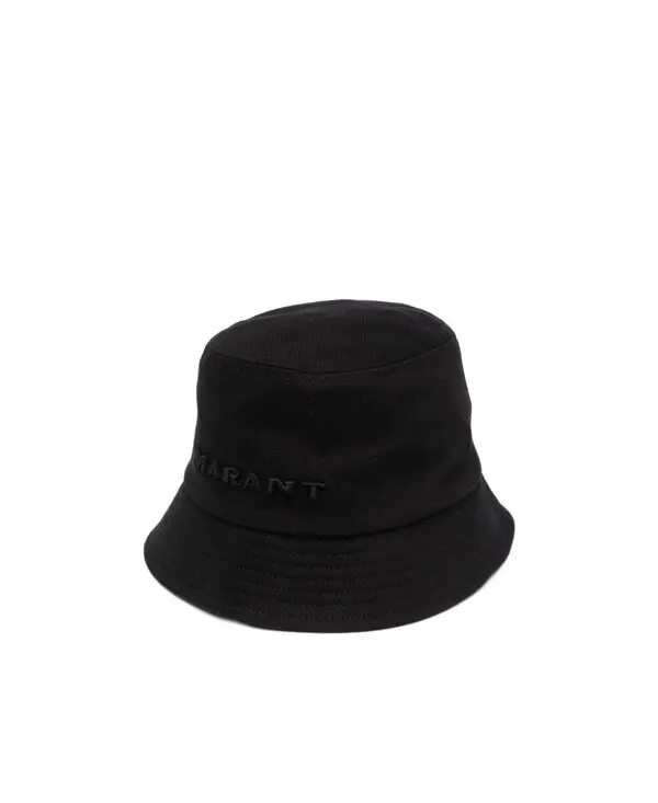 Isabel Marant Étoile Embroidered Logo Bucket Hat - Black