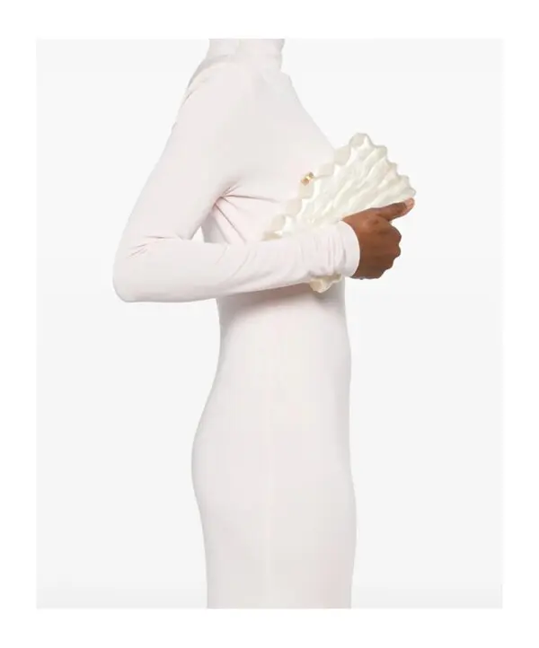 Cult Gaia Paloma Serrated Clutch Bag