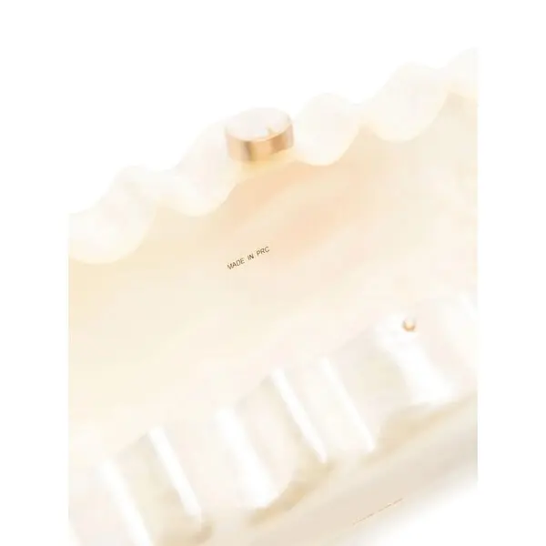 Cult Gaia Paloma Serrated Clutch Bag