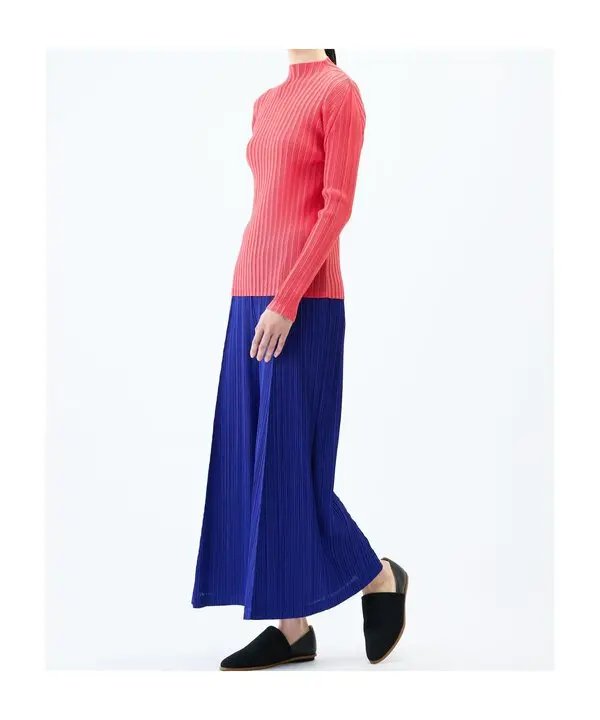 PLEATS PLEASE BY ISSEY MIYAKE Wide Leg Pleated Trousers