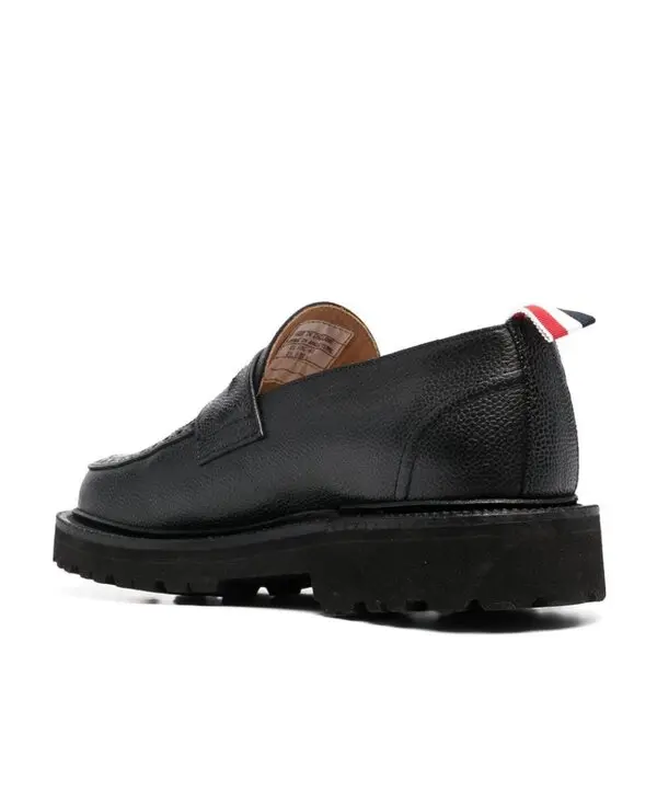 Thom Browne Logo Detail Loafers