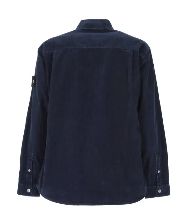 Stone Island Button-up Long-sleeved Shirt