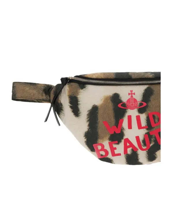 VIVIENNE WESTWOOD Graphic Printed Zipped Belt Bag
