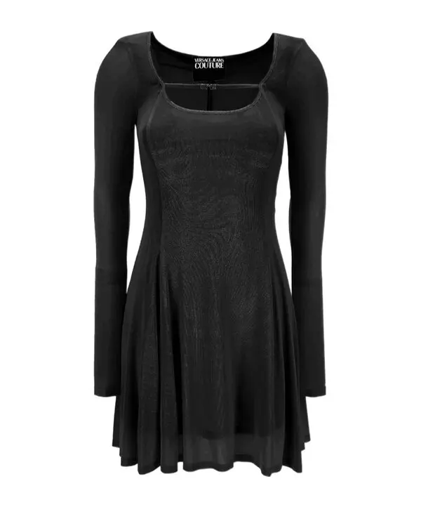 Versace Long Sleeved Mini Dress