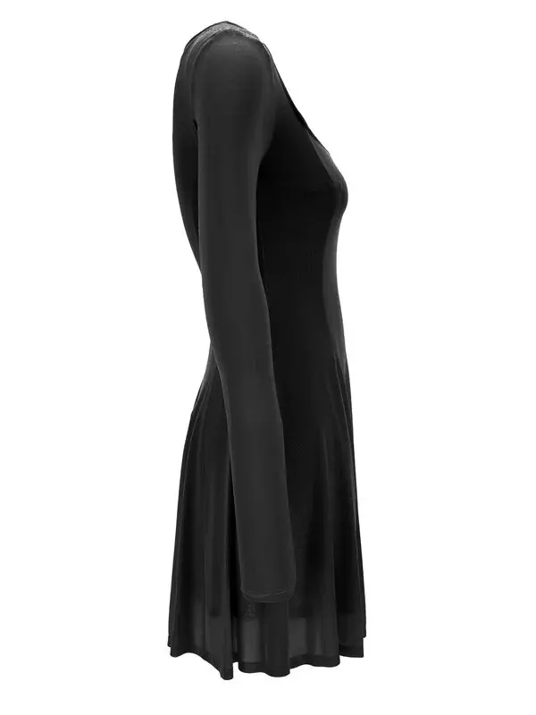 Versace Long Sleeved Mini Dress