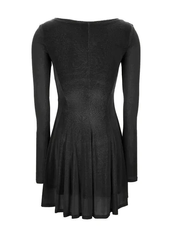 Versace Long Sleeved Mini Dress