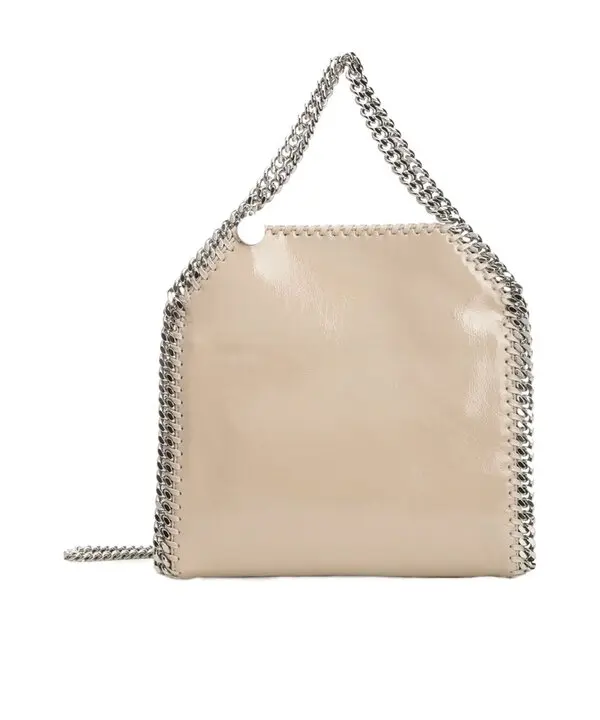 Stella McCartney Mini Falabella Top Handle Bag - Nude