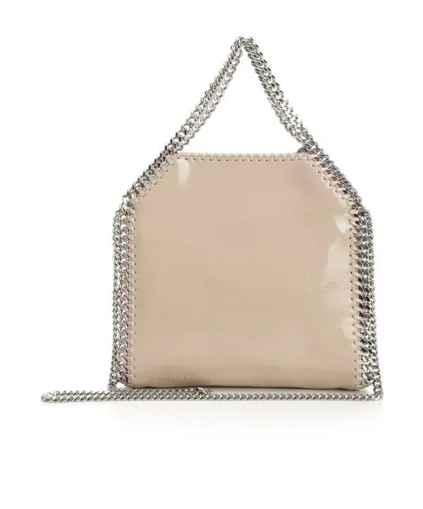 Stella McCartney Mini Falabella Top Handle Bag - Nude