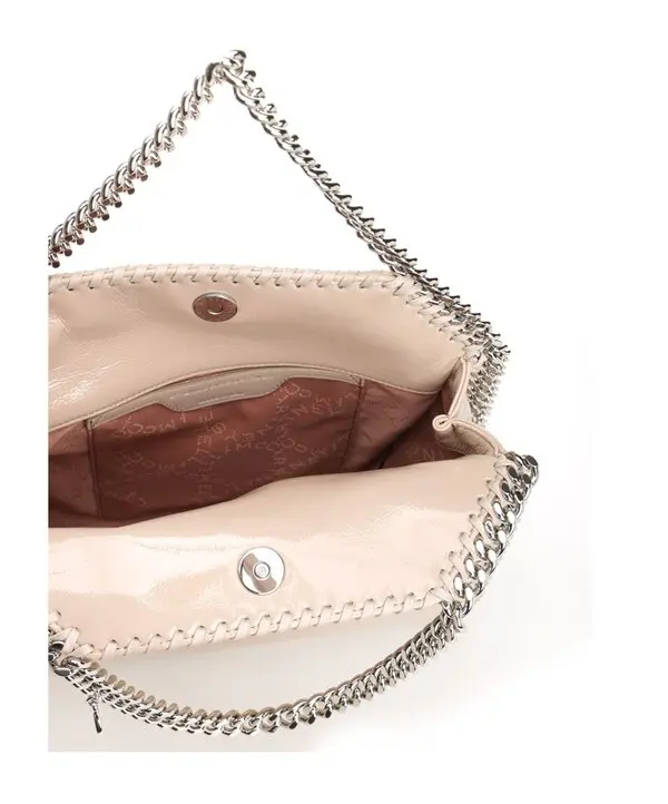 Stella McCartney Mini Falabella Top Handle Bag - Nude
