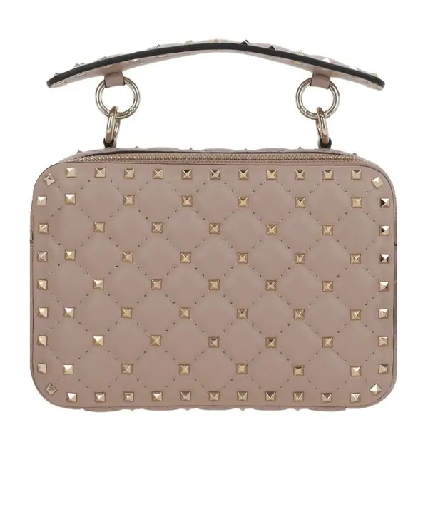 Valentino Garavani Rockstud Spike Crossbody Bag - Nude