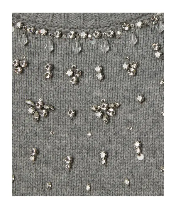 Gucci Embellished Crew-neck Sweater