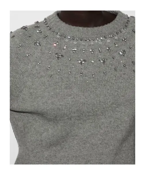 Gucci Embellished Crew-neck Sweater