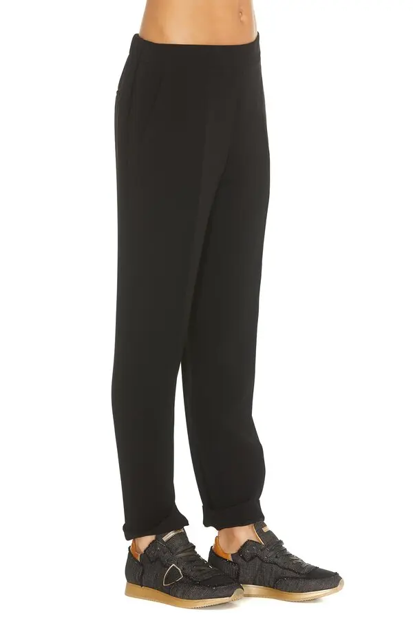 Alberto Biani Tailored Slim Fit Trousers - Black