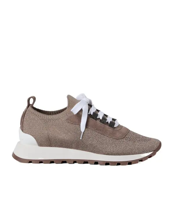 Brunello Cucinelli Runner Knit Low-top Sneakers