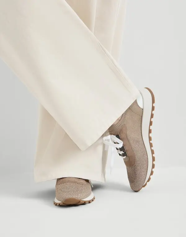 Brunello Cucinelli Runner Knit Low-top Sneakers