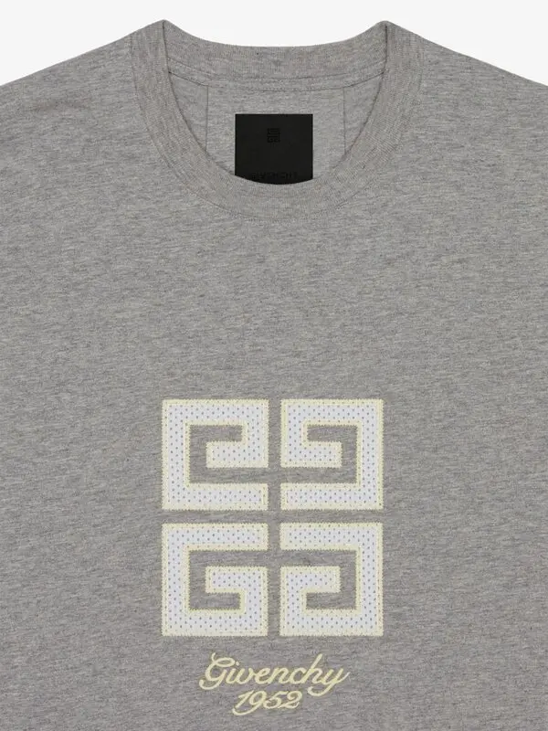 Givenchy 4g Embroidered Crewneck T-shirt