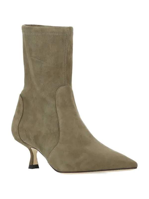 STUART WEITZMAN Pointed Toe Stiletto Ankle Boots