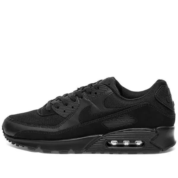 Nike Max 90 Recraft "triple " Sneakers - Black