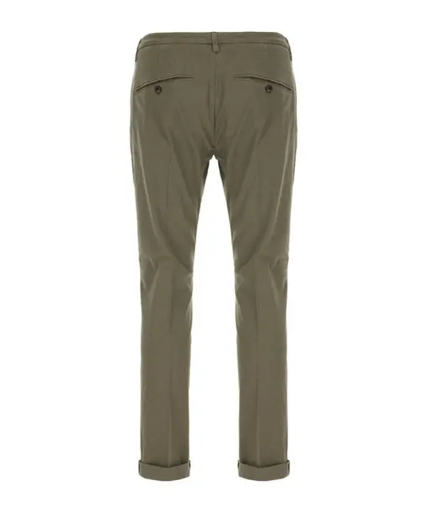 DONDUP Tailored Belt Loops Slacks - Green