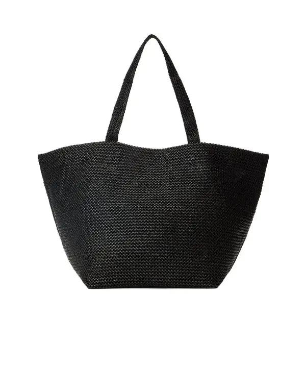 Alexander Wang Logo Embossed Xl Punch Tote Bag
