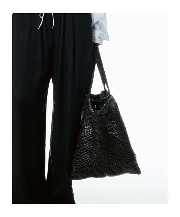 Alexander Wang Logo Embossed Xl Punch Tote Bag
