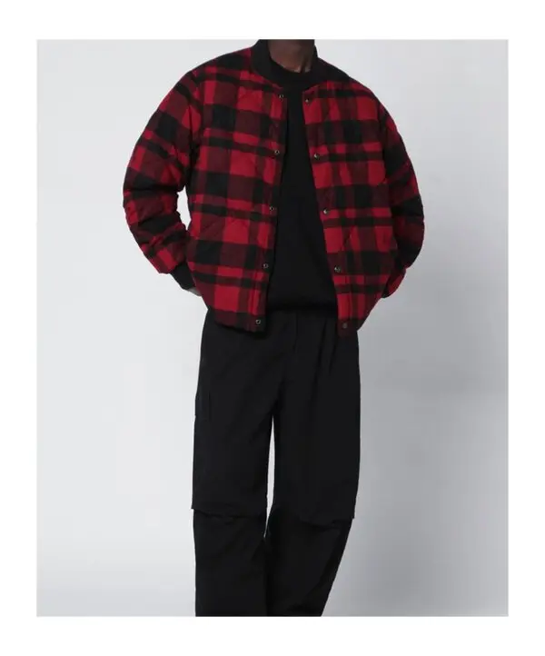 Ralph Lauren Quilted Plaid Bomber Jacket